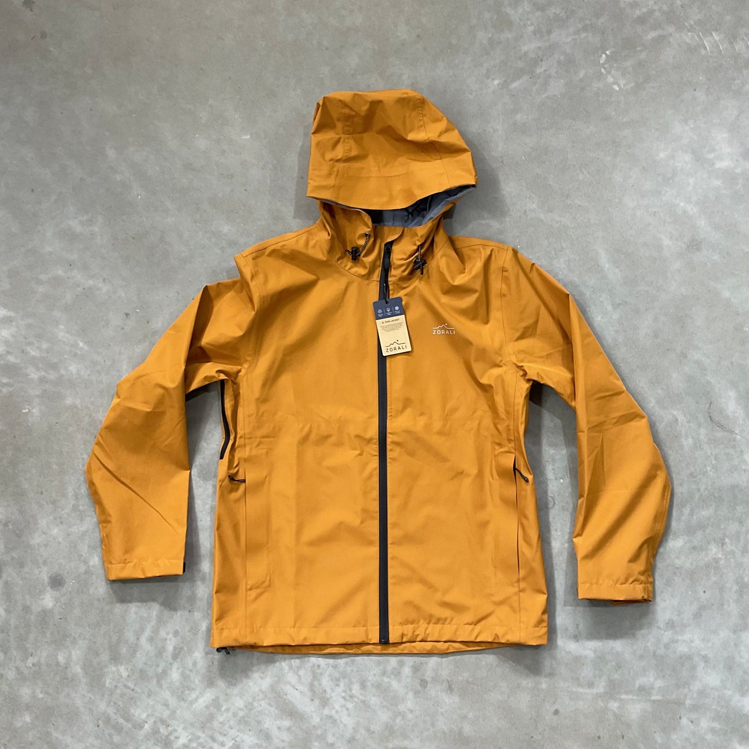 Impeccably Imperfect Horizon 3L Rain Jacket Desert Sand – Zorali