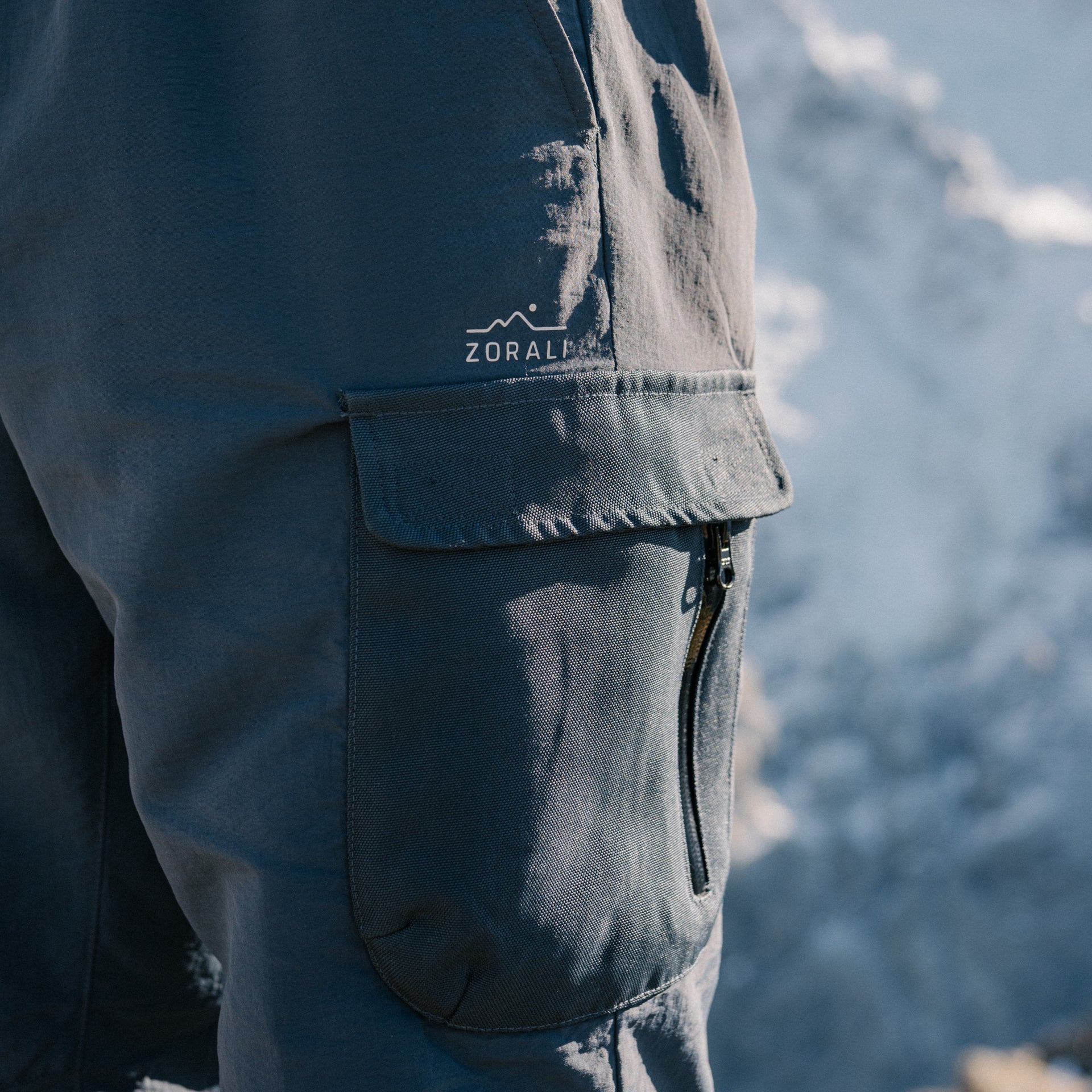 Men's Recycled Venture Pants - Ocean Blue | Zorali