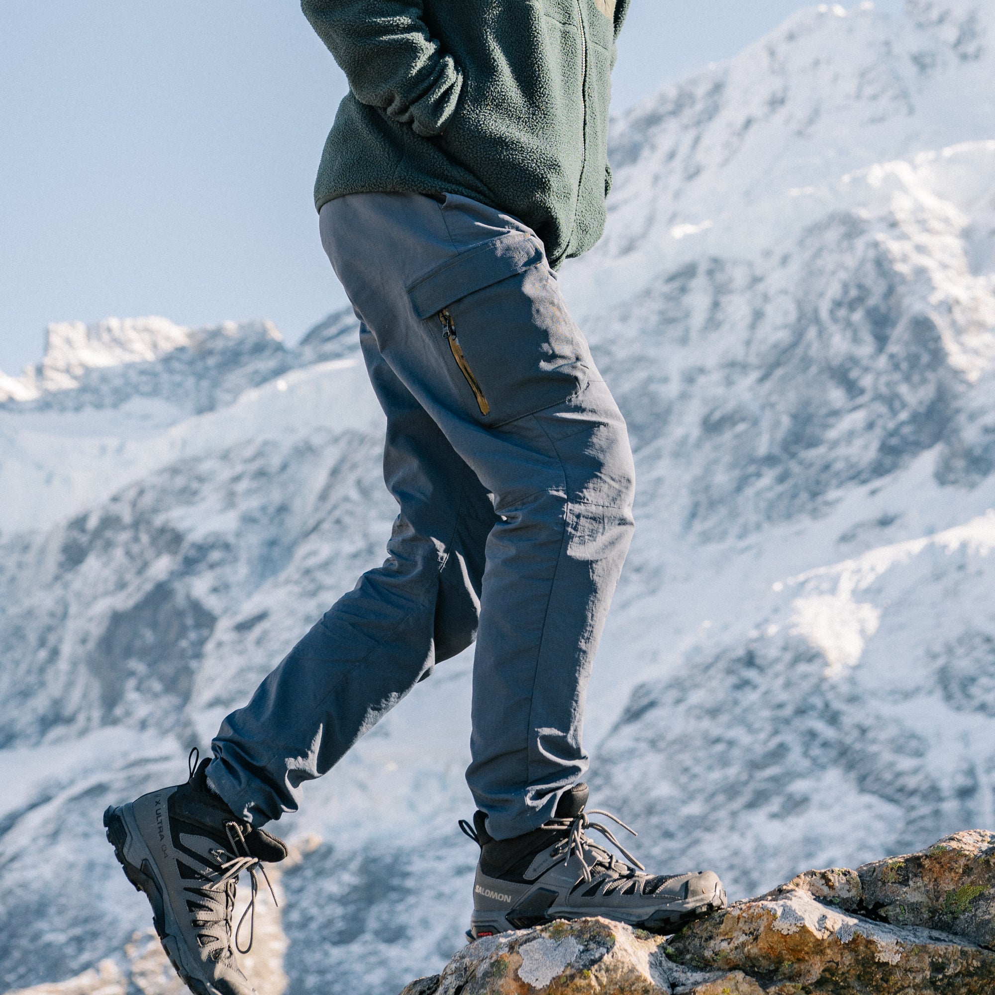 Men's Recycled Venture Pants - Ocean Blue | Zorali