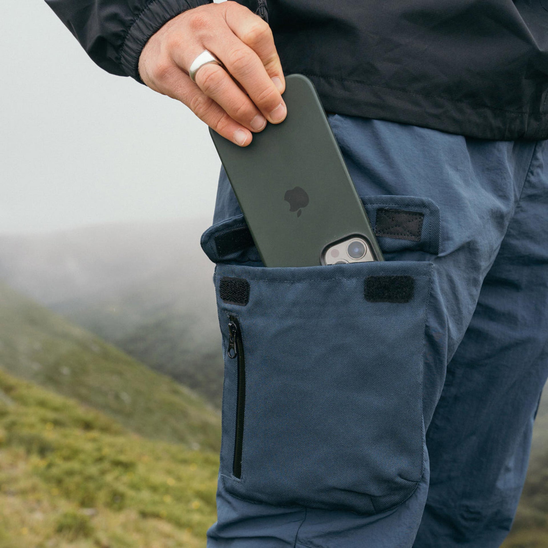 Men's Recycled Venture Pants - Ocean Blue | Zorali